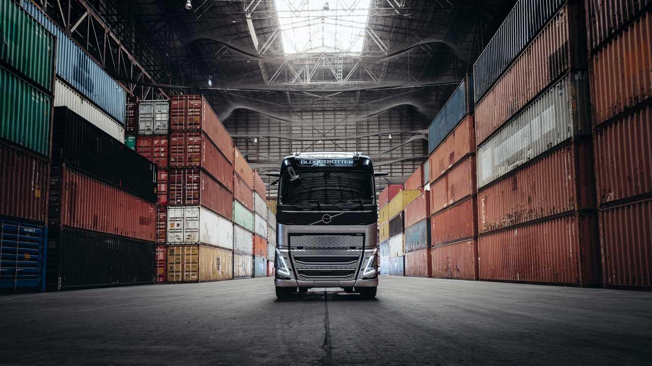 Lkw für Container-Transport Lkw-Branchenlösungen mit Volvo Trucks