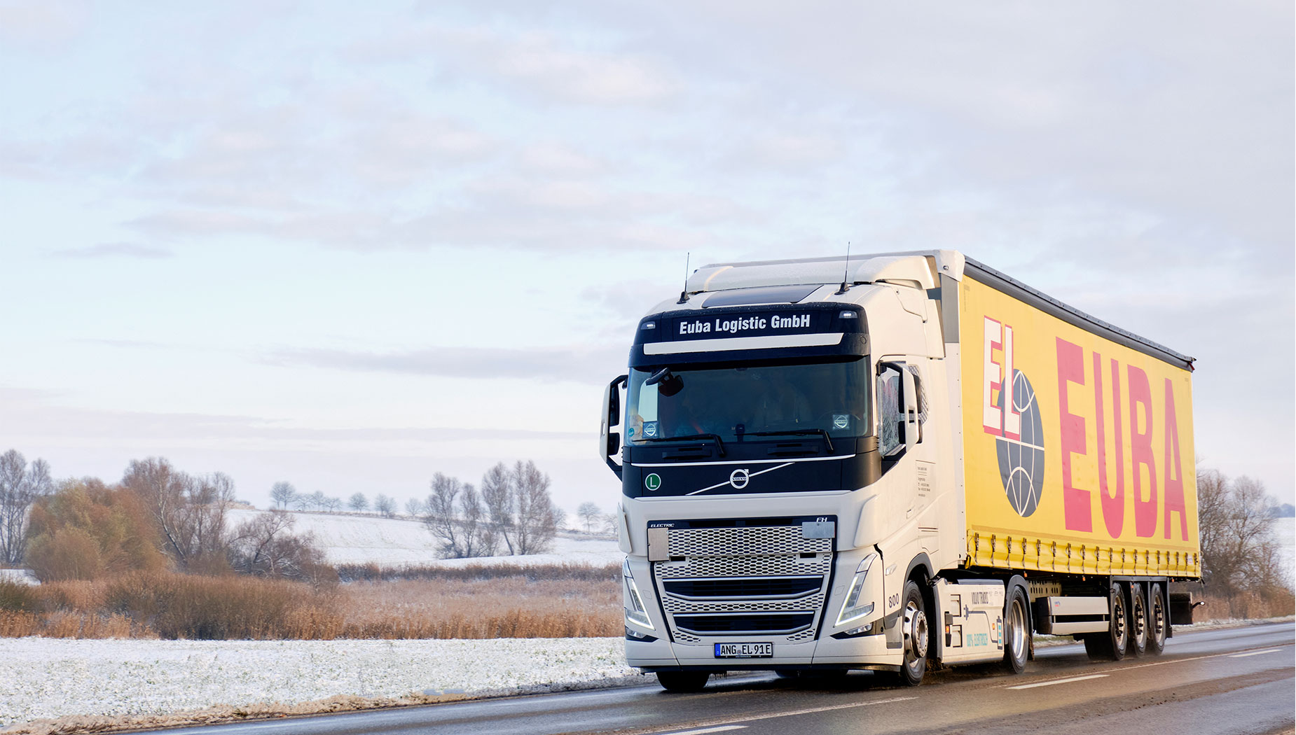 Elektro-Lkw - ein wichtiger Teil von Euba Logistic